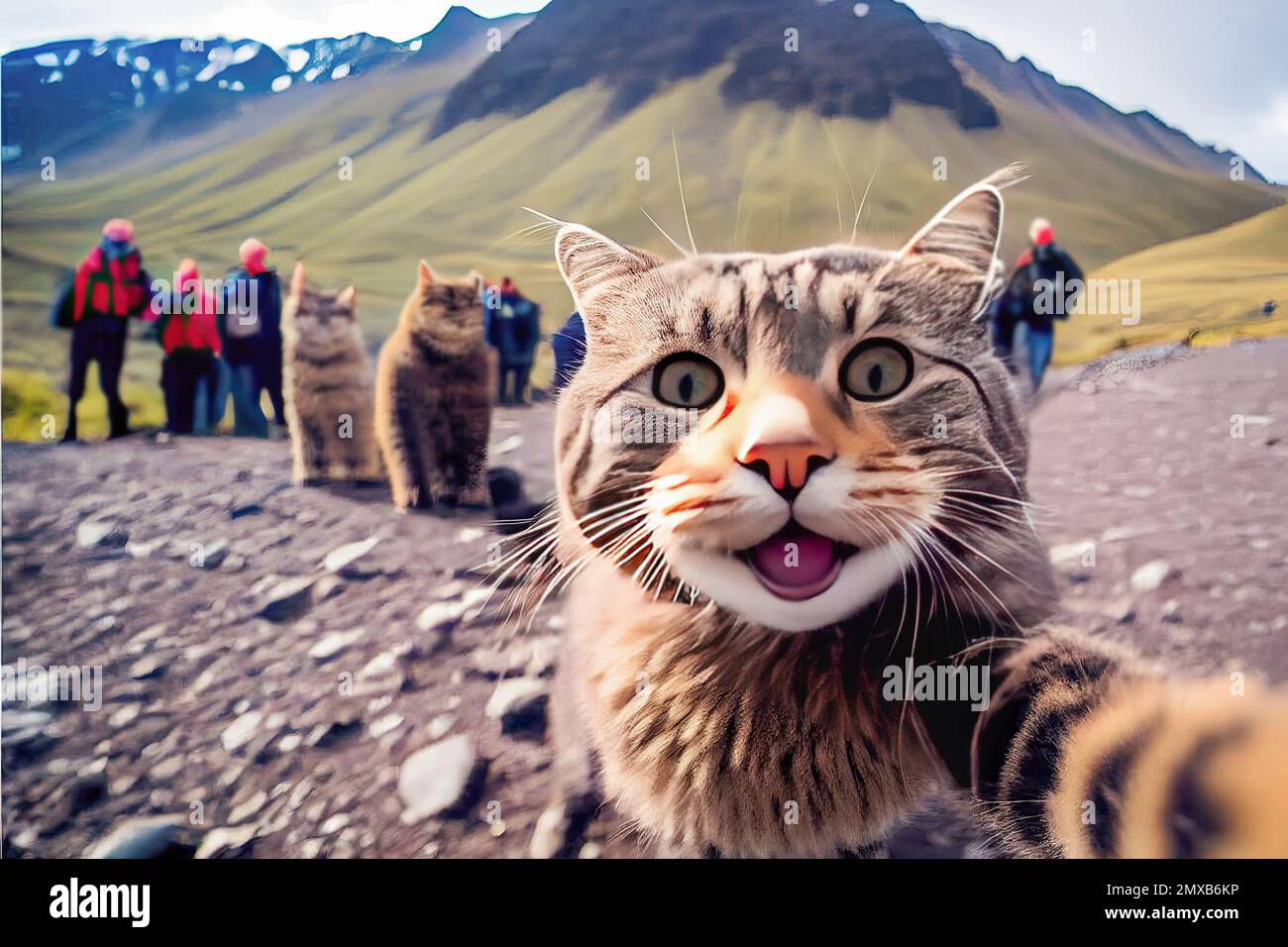 If Cats Took Selfies