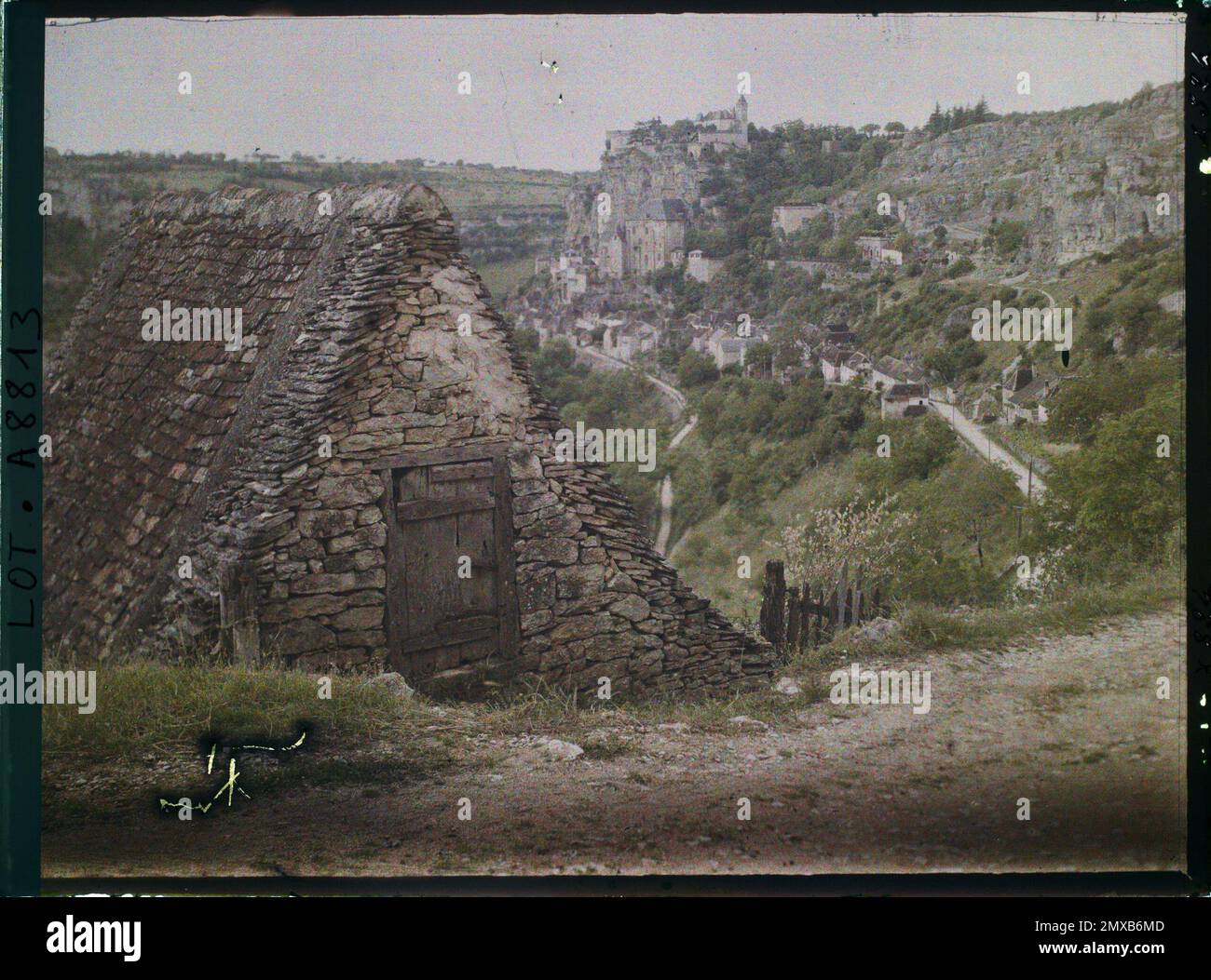 Rocamadour, France , 1916 - French provinces - Jean Brunhes, Auguste ...