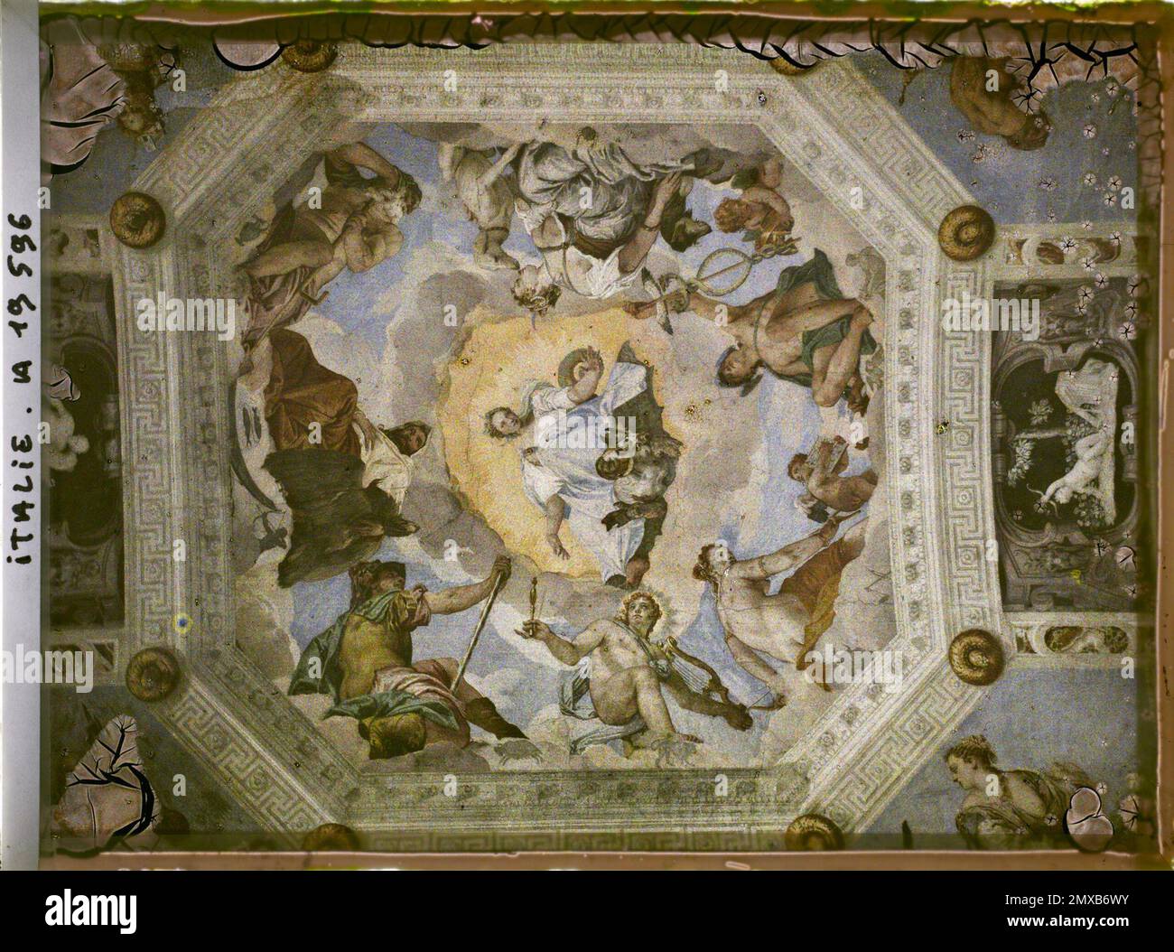 Maser, Italy Frescoes of the Villa Barbaro , 1918 - Italy - Fernand ...