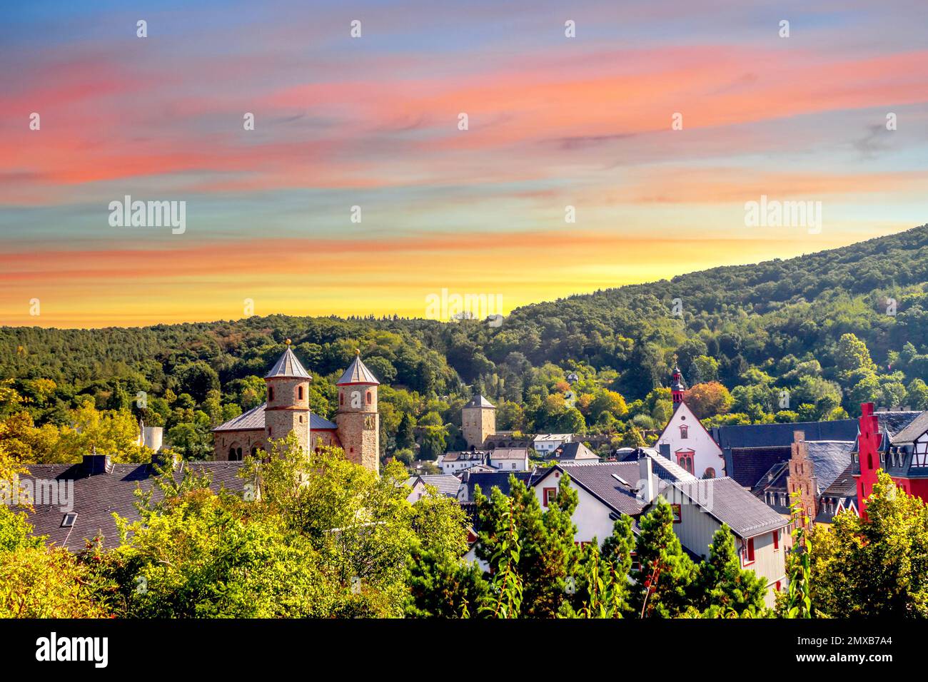 Old city of Bad Muenstereifel, germany Stock Photo - Alamy