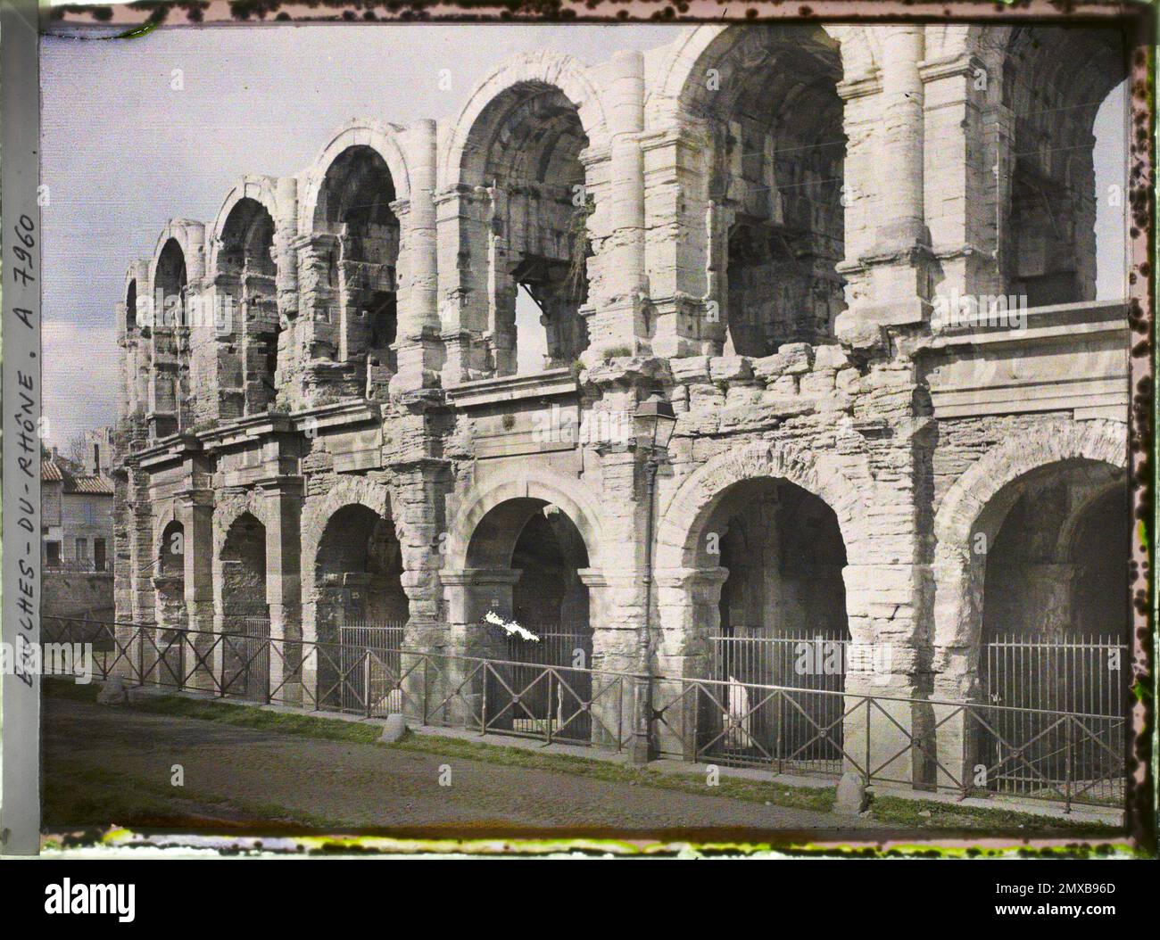 Arles, France the Roman amphitheater, dit Arena d'Arles , 1916 - French ...