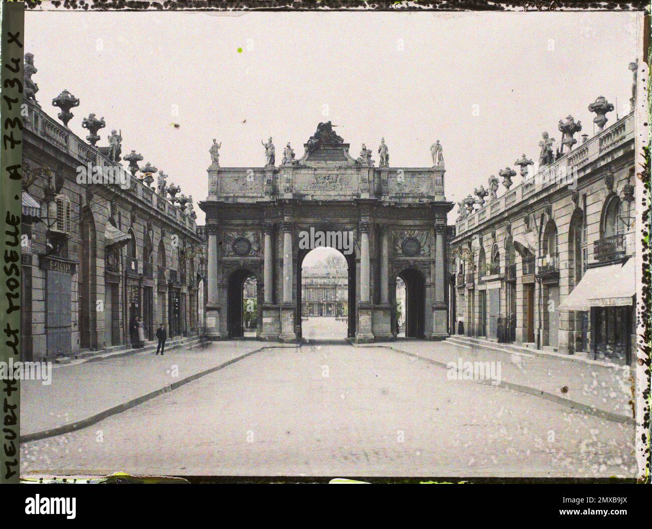 Nancy, France the Arc Héré , 1914-1915 - Devastated zones, North and ...