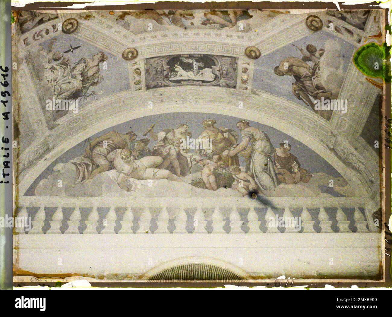 Maser, Italy Frescoes of the Villa Barbaro , 1918 - Italy - Fernand ...
