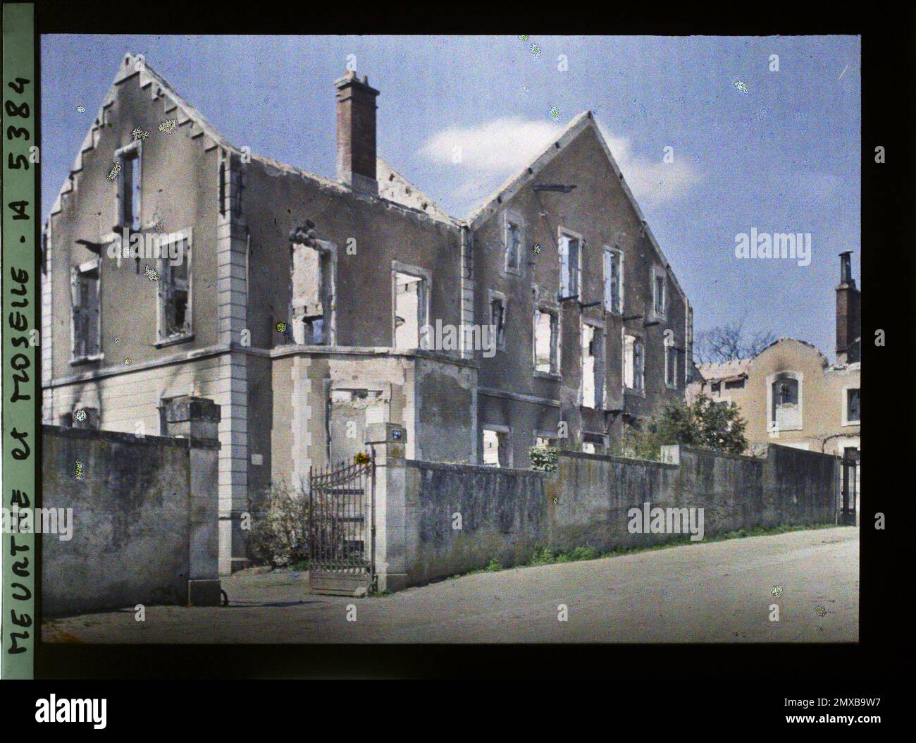 Crévic, France , 1914-1915 - Devastated zones, North and East of France ...