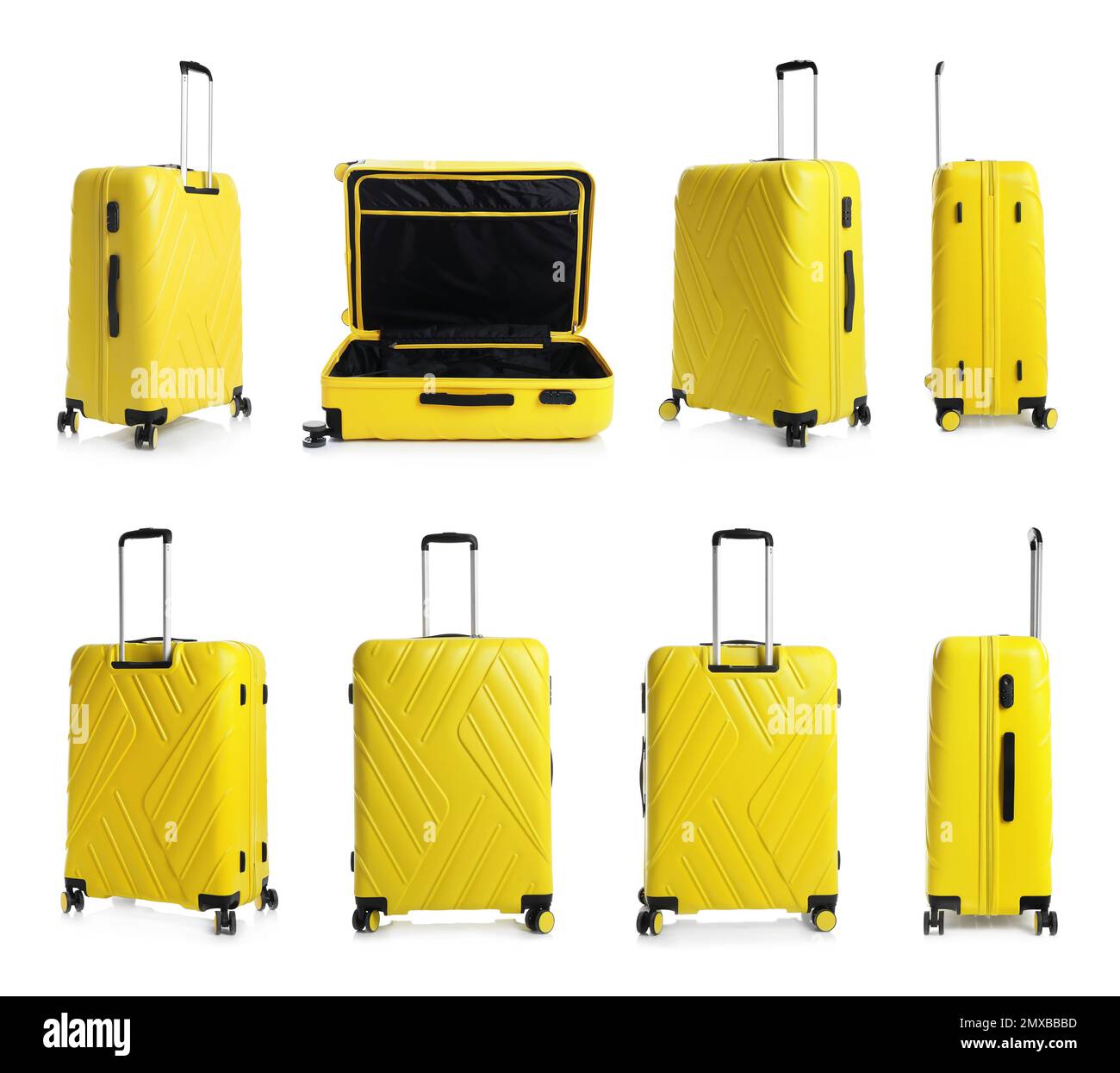 Yellow suitcases hi-res stock photography and images - Alamy