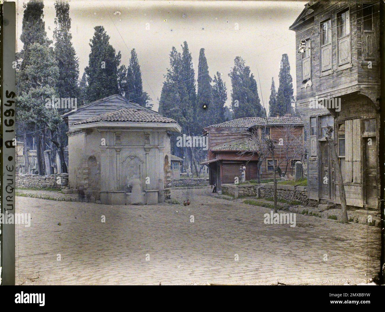 USKüdar, Asian Faubourg of Constantinople (current Istanbul), Turkey ...