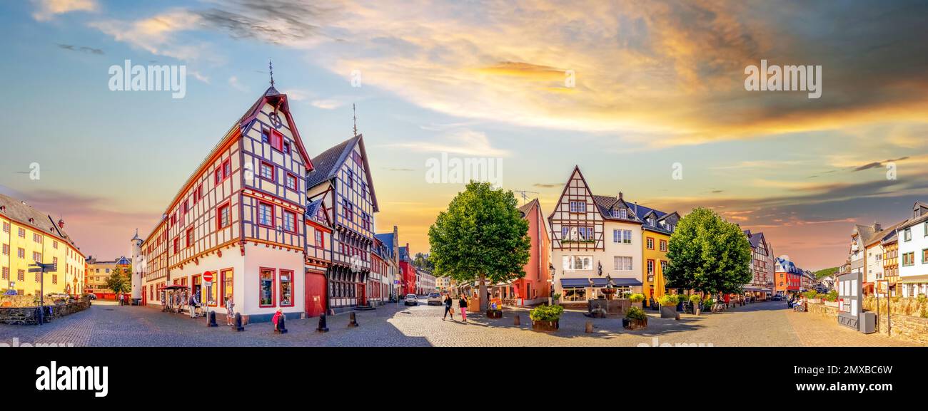 Old city of Bad Muenstereifel, germany Stock Photo - Alamy