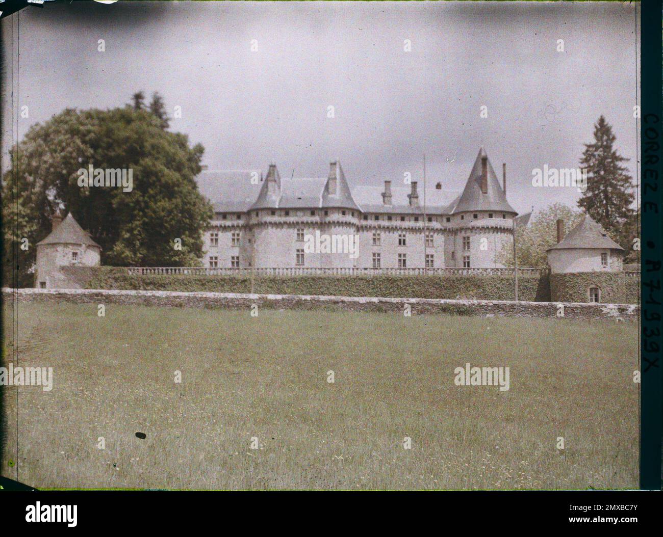 Pompadour, France the castle , 1929 - Aquitaine, Limousin - Stéphane ...