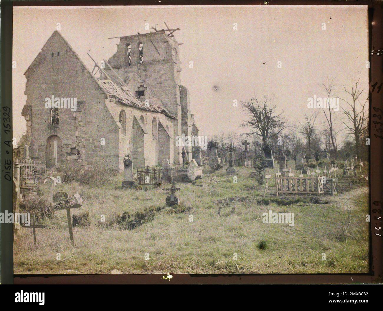 LABERLIÈRE, France , 1919 - Devastated regions Oise - Stéphane Passet ...