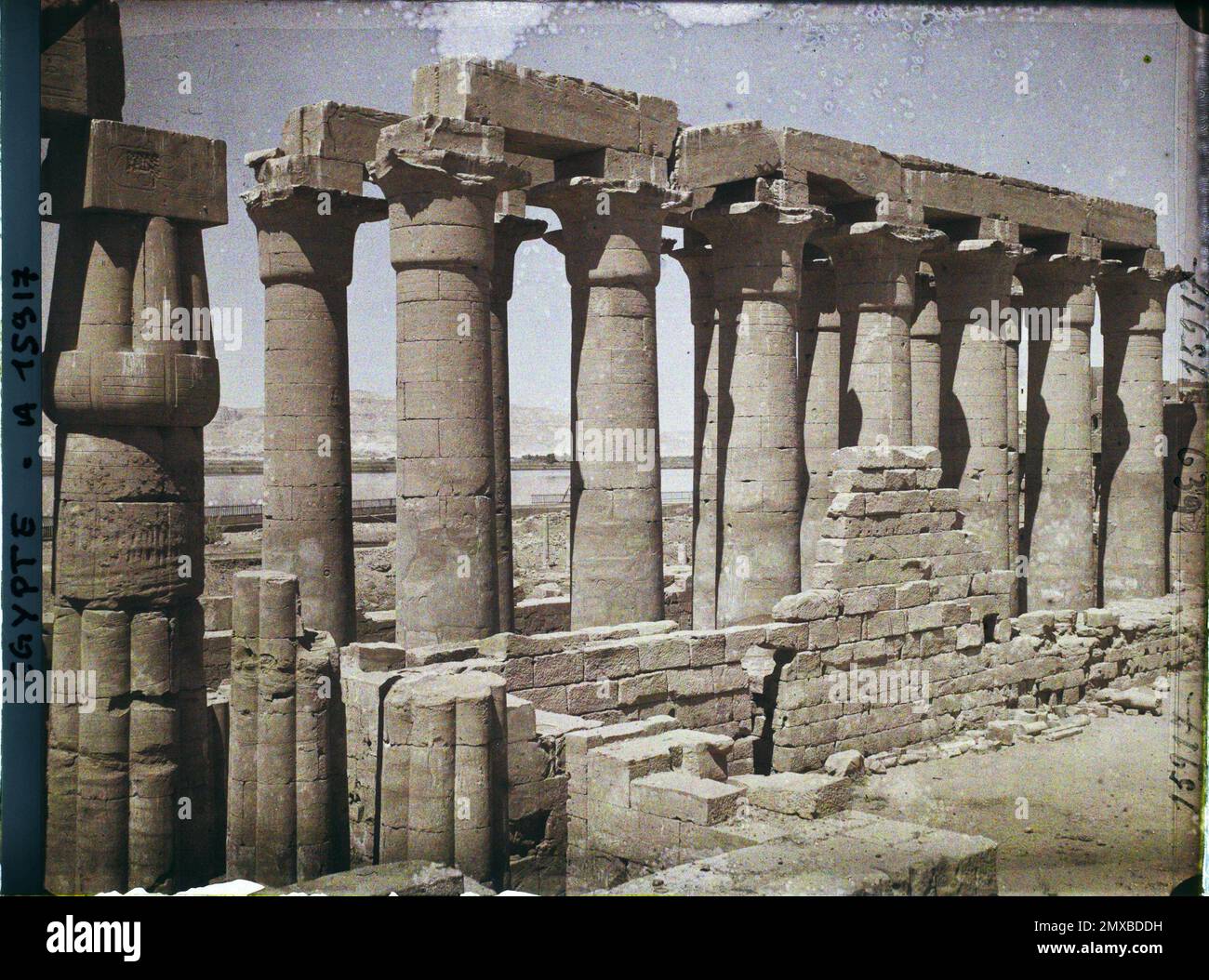 Temple archaeological vestige column egyptian polytheism habitat hi-res ...