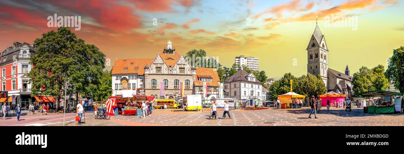 Market of Bergisch Gladbach, Germany Stock Photo - Alamy