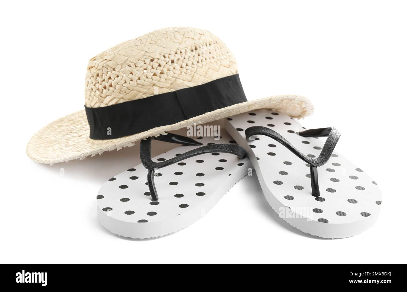 Shopping for flip flops Cut Out Stock Images & Pictures - Alamy