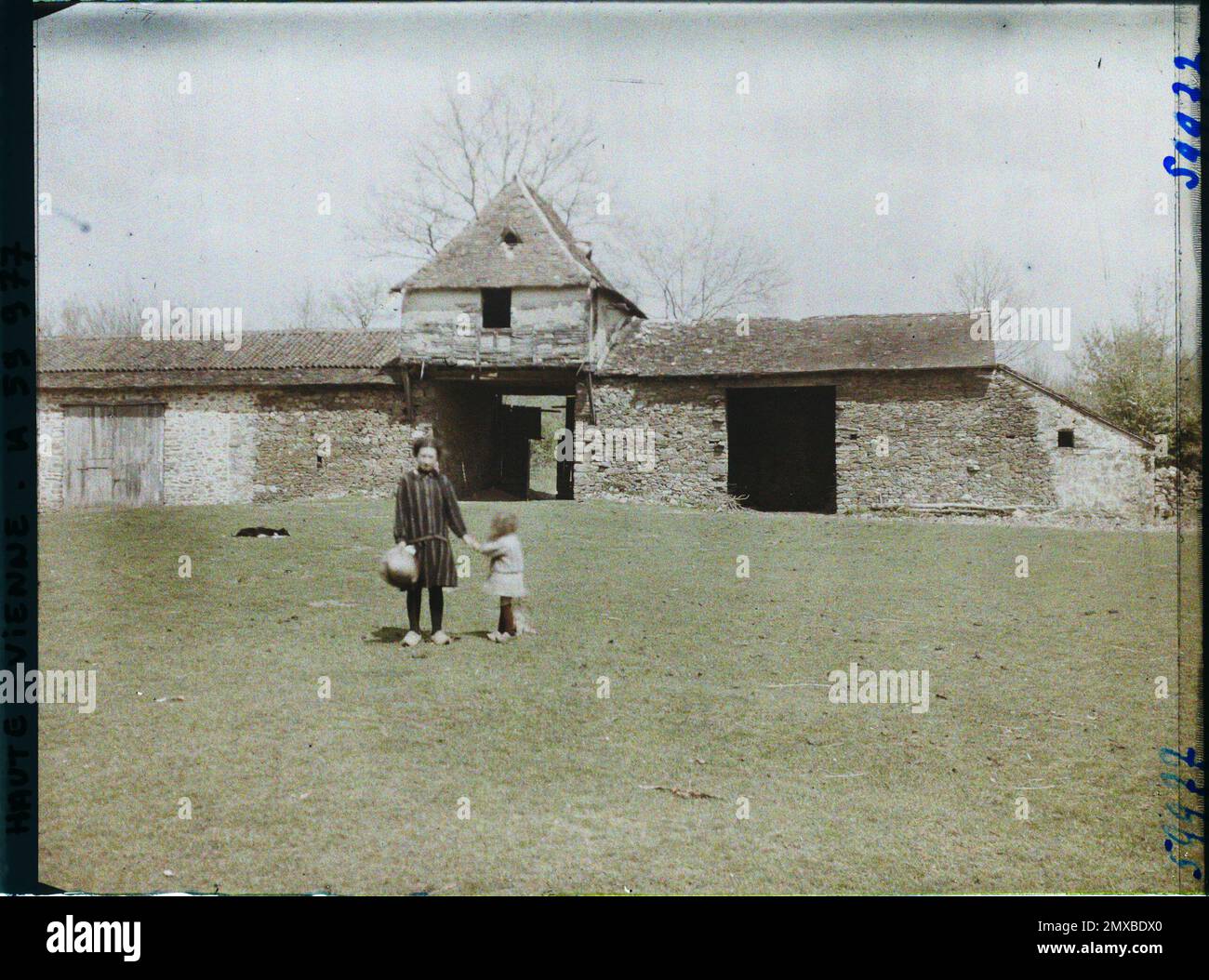 Jumilhac-le-Grand, France the farm at a place called forge of Valette ...