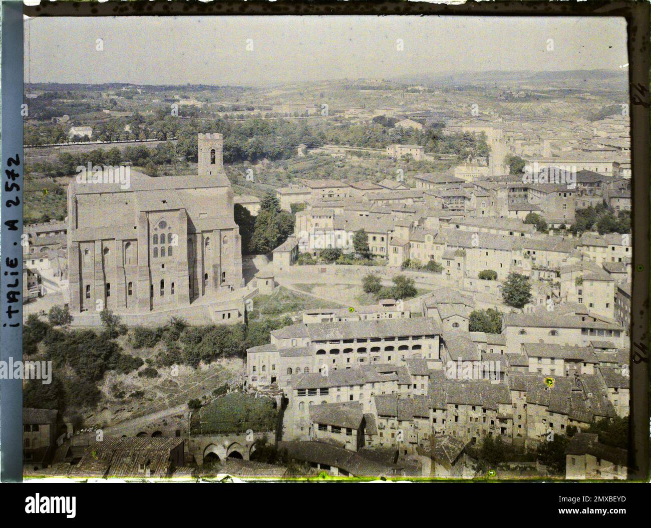 His, Italy San Domenico and the Fontebranda district , 1913 - Balkans ...