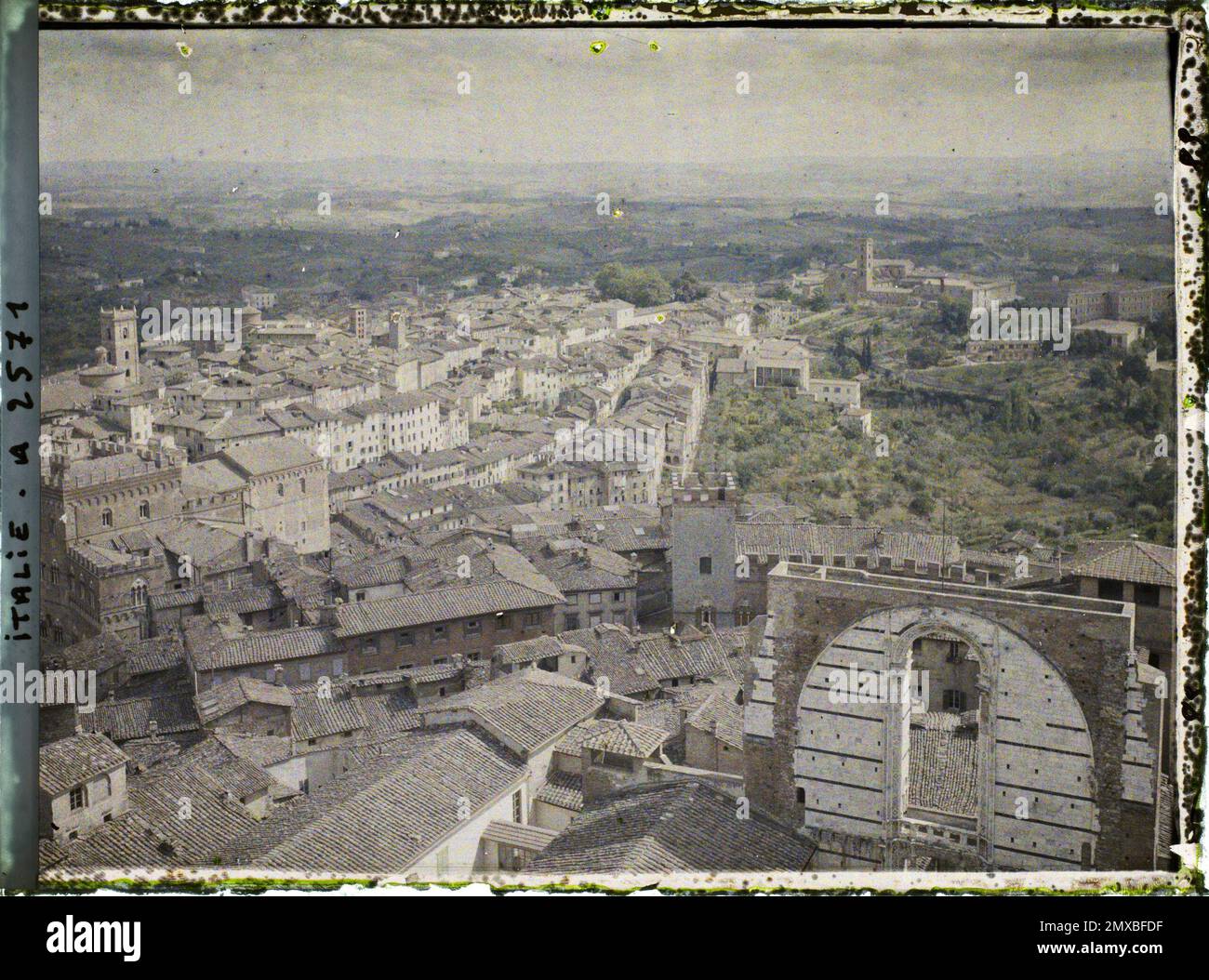 His, Italy Panorama taken from the Campanile du Dôme , 1913 - Balkans ...