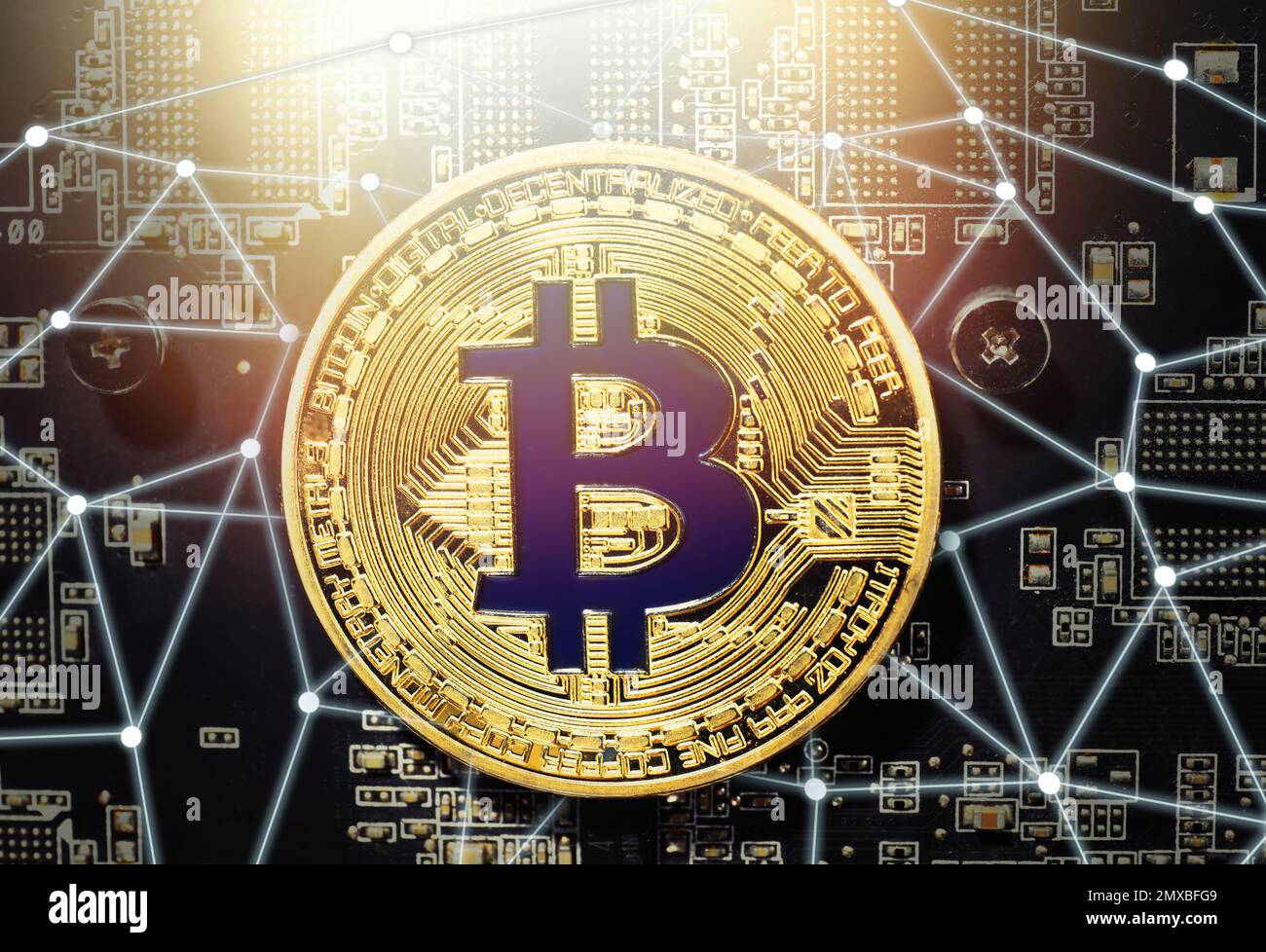 Bitcoin chart view hi-res stock photography and images - Alamy