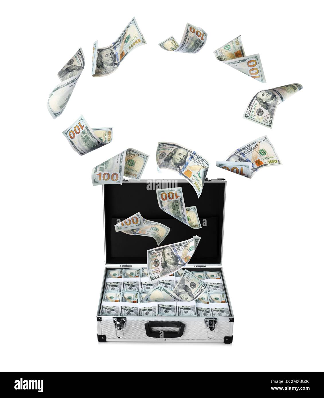 Briefcase full american dollars money hi-res stock photography and ...