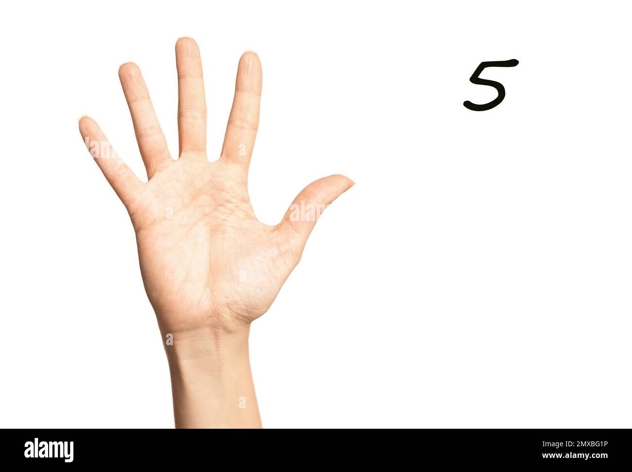 American sign language Cut Out Stock Images & Pictures - Alamy