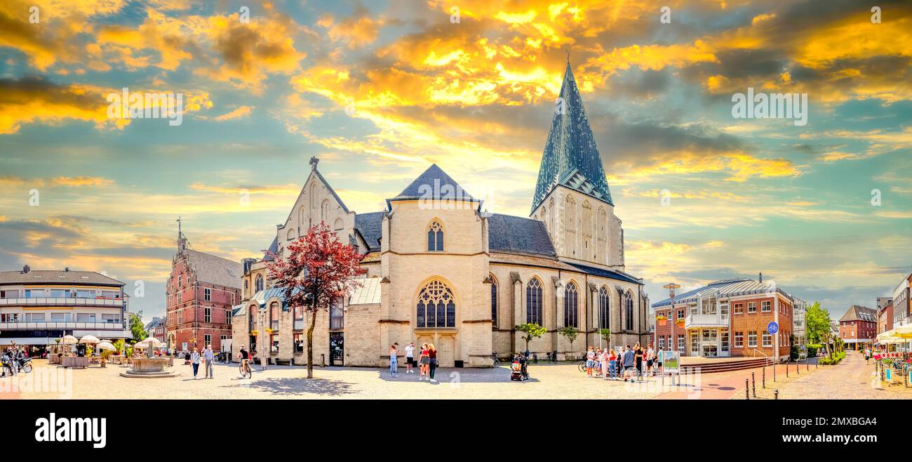 Old city of Bocholt, NRW, Germany Stock Photo - Alamy