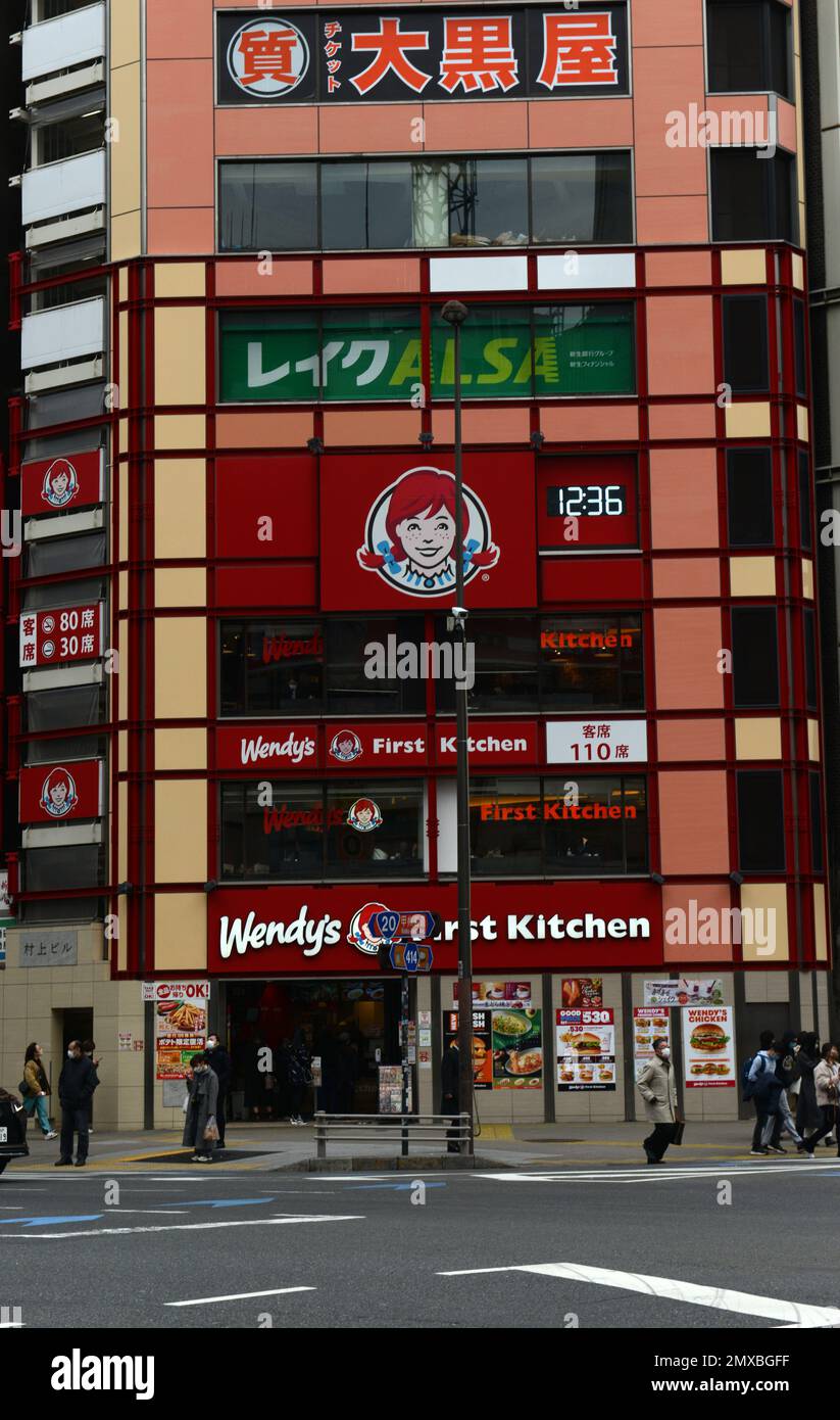 Wendys in tokyo hi-res stock photography and images - Alamy