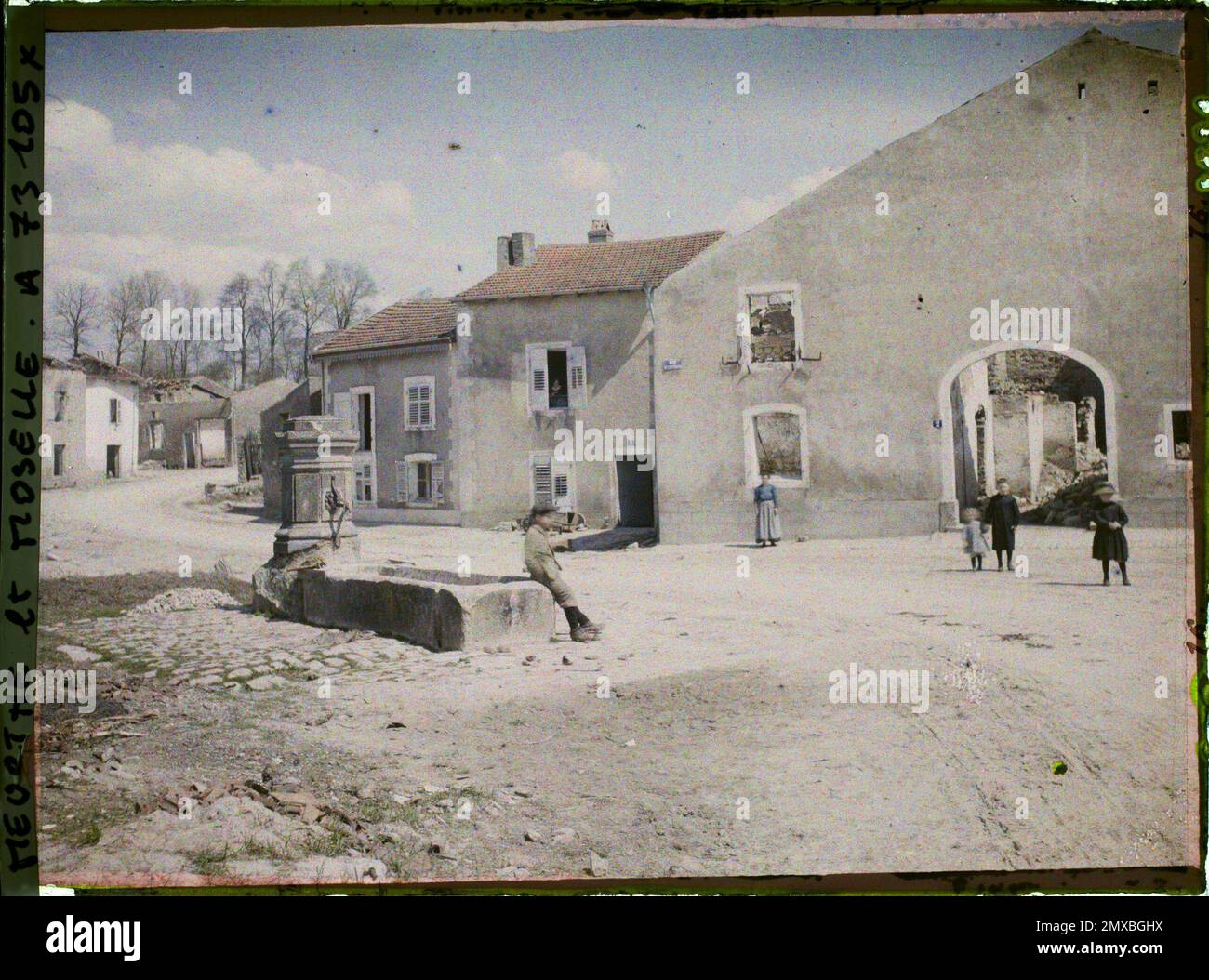 Crévic, France , 1914-1915 - Devastated zones, North and East of France ...
