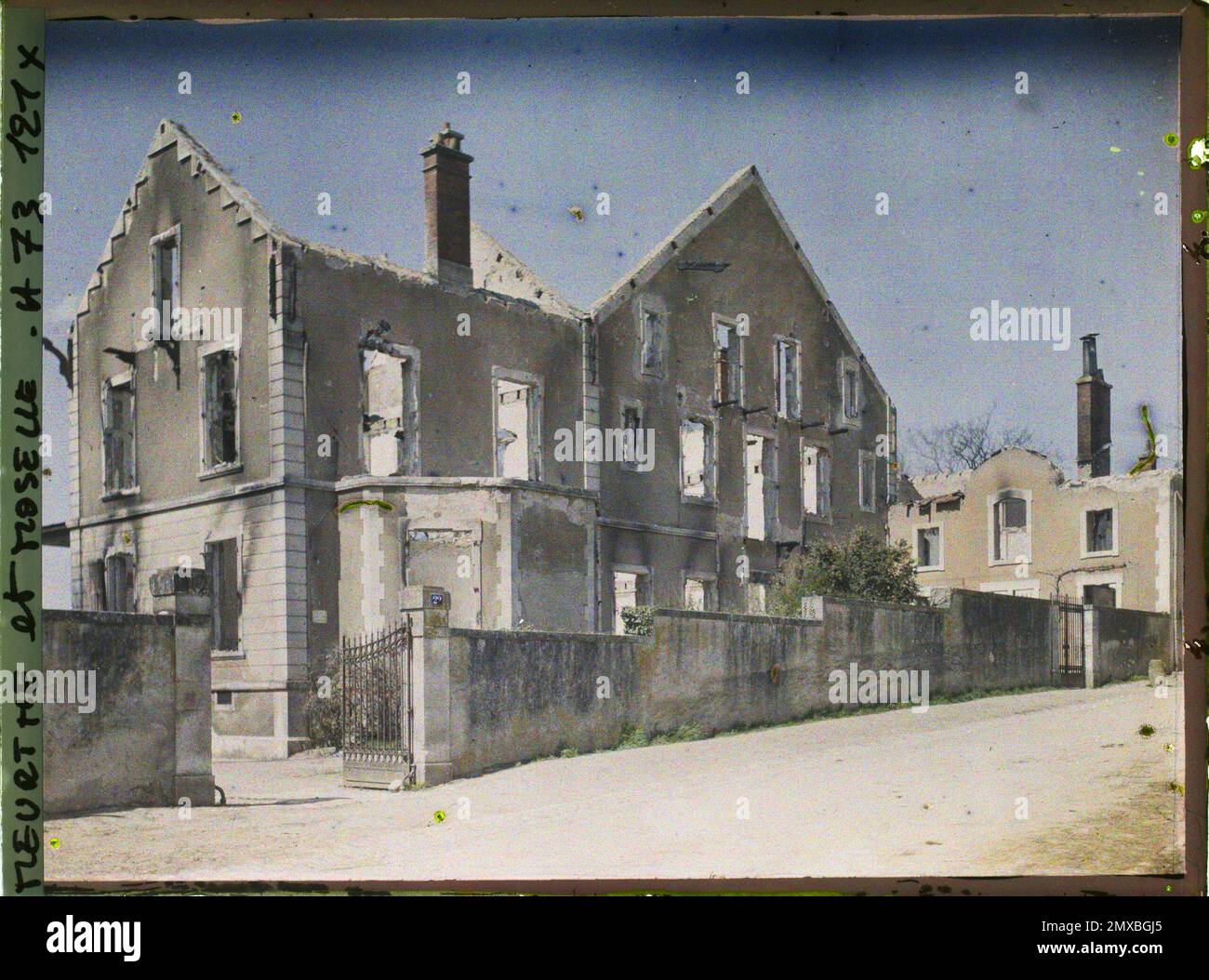 Crévic, France , 1914-1915 - Devastated zones, North and East of France ...