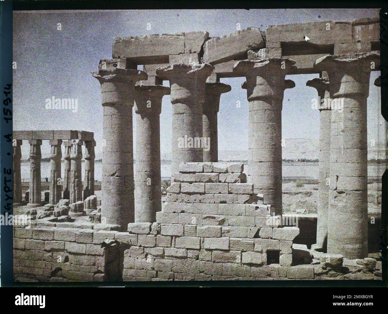 Temple archaeological vestige column egyptian polytheism habitat hi-res ...