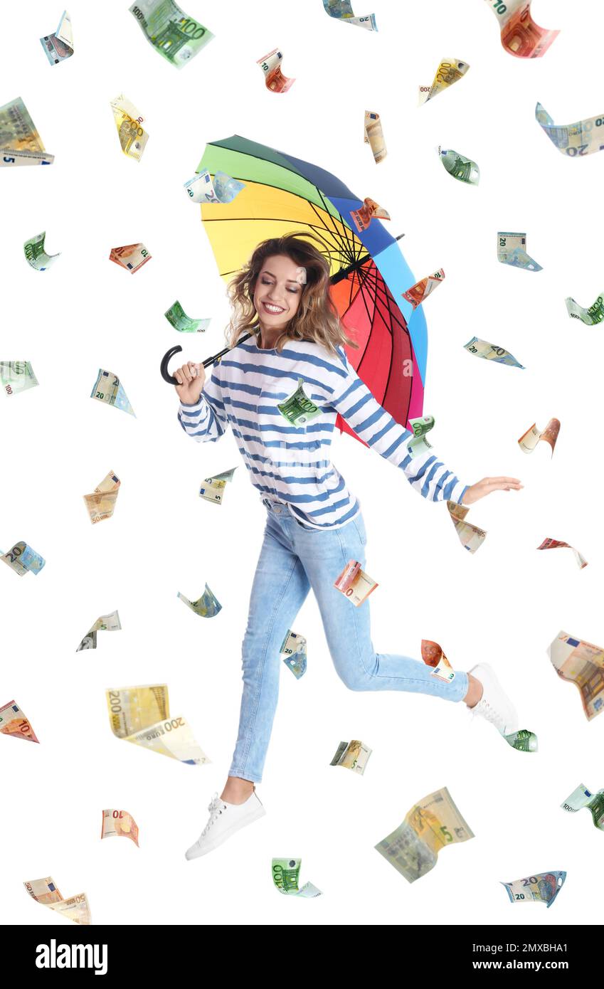 Umbrella money banknotes hi-res stock photography and images - Alamy