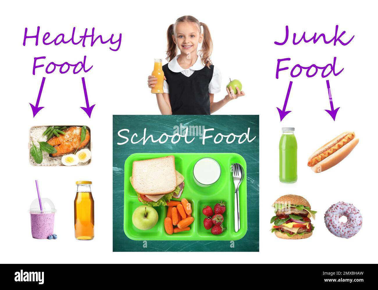 Hospital doctor nurse junk food hi-res stock photography and images - Alamy