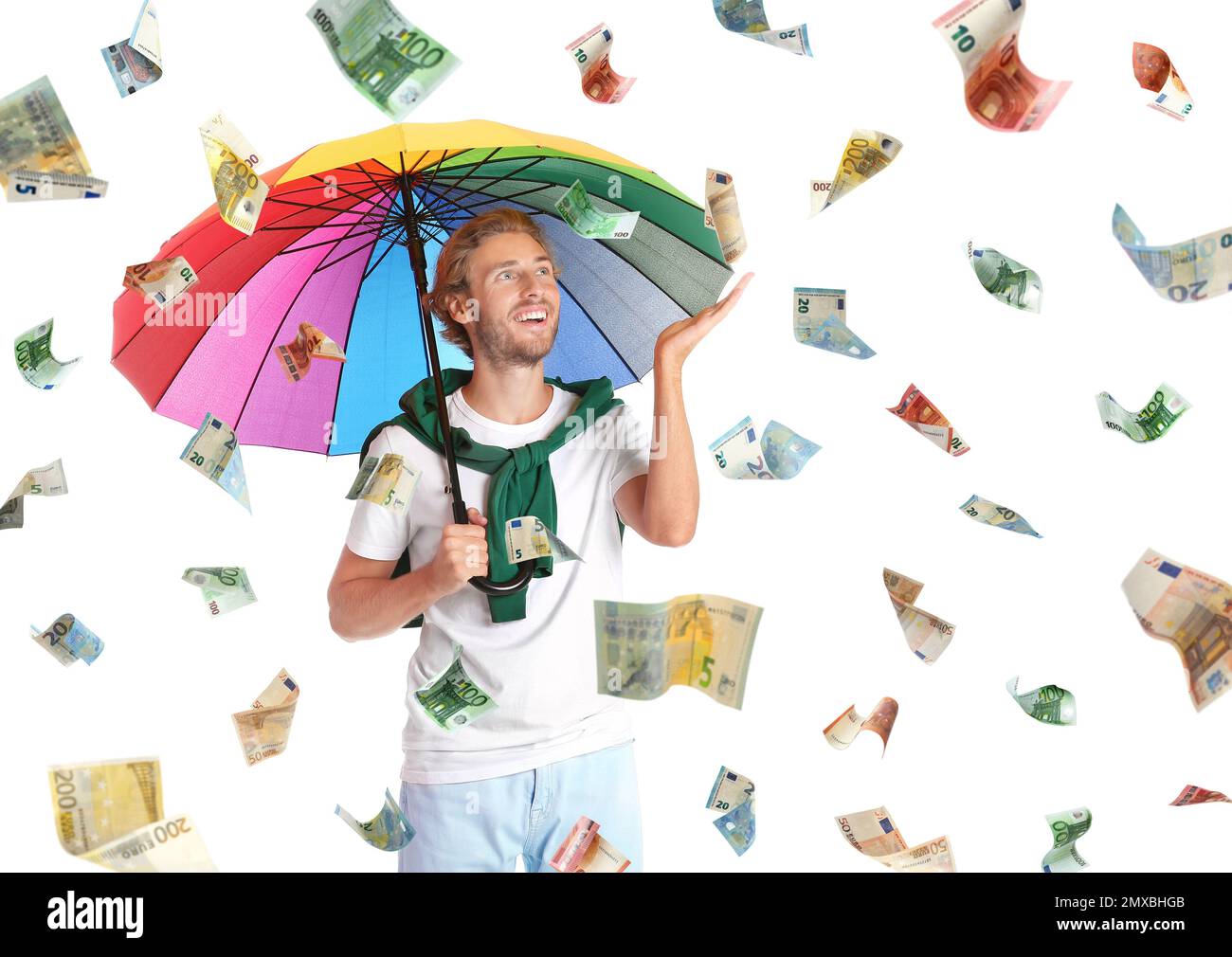 Umbrella money banknotes hi-res stock photography and images - Alamy