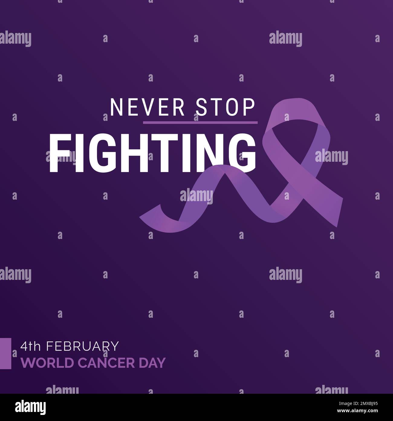 Never stop fighting Stock Vector Images - Alamy