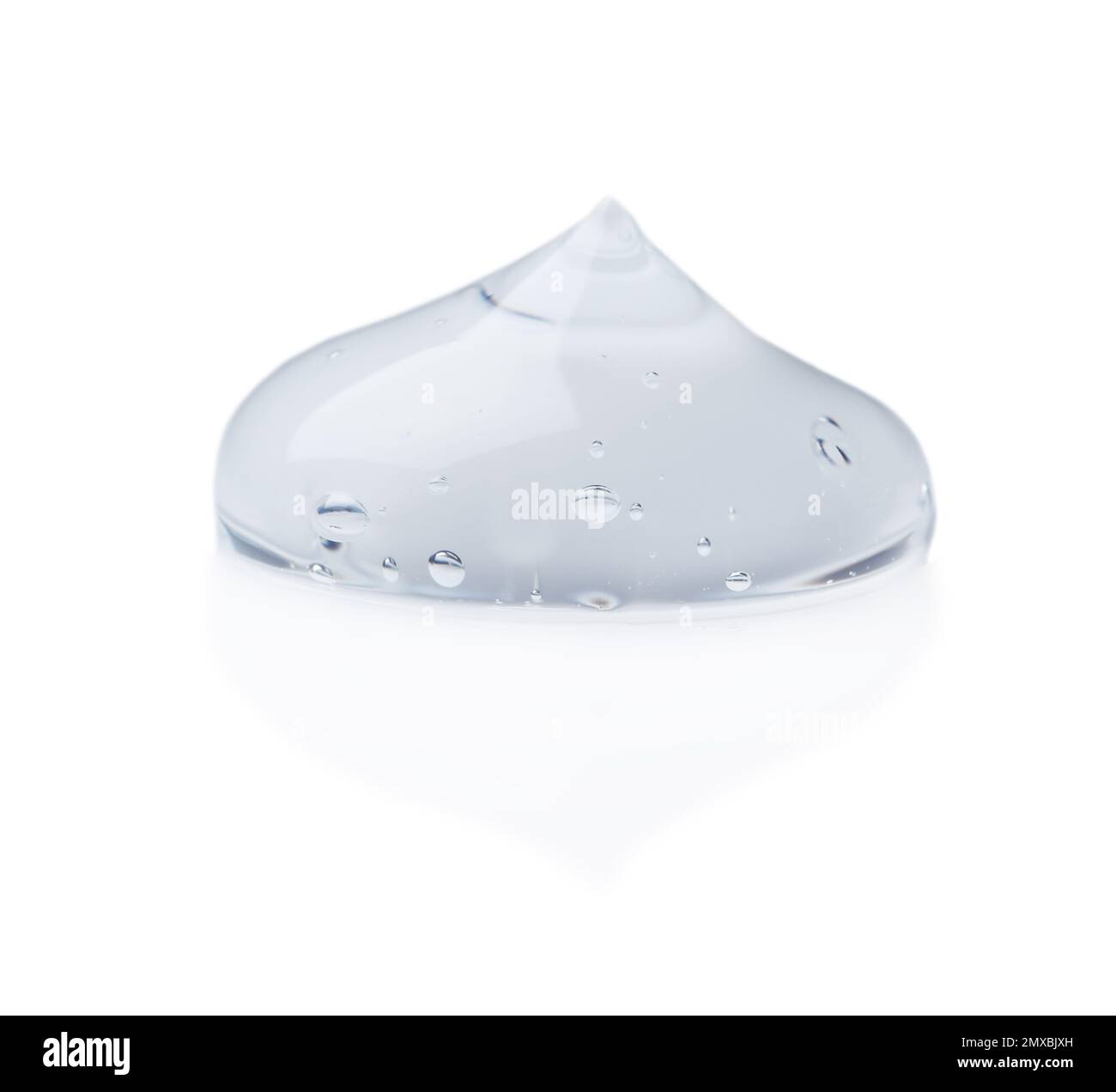 Sample of transparent cosmetic gel on light background Stock Photo - Alamy