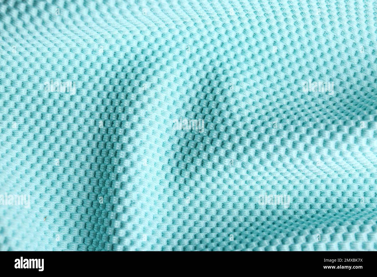 Textured light blue fabric as background, closeup Stock Photo - Alamy