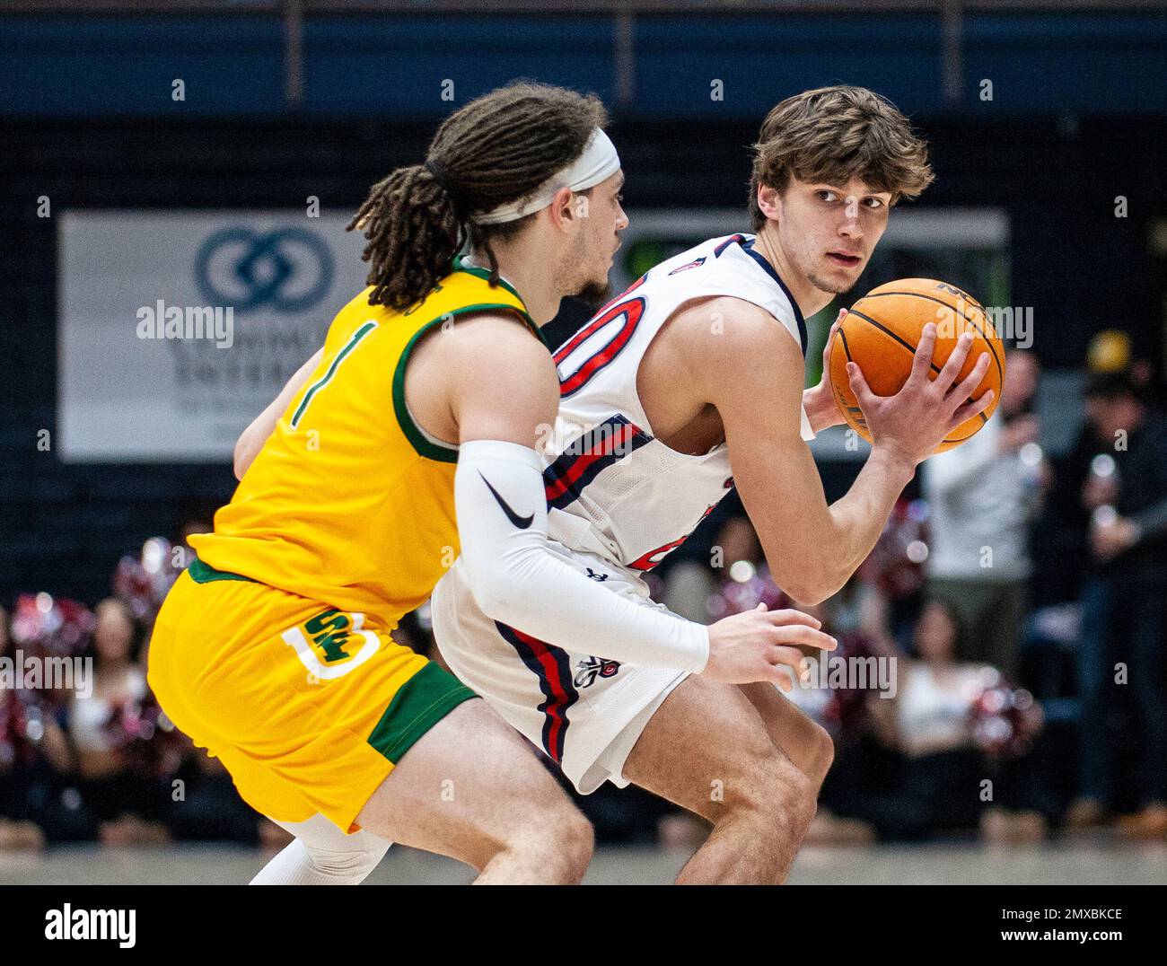 February 02 2023 Moraga CA, U.S.A. St. Mary's guard Aidan Mahaney (20 ...