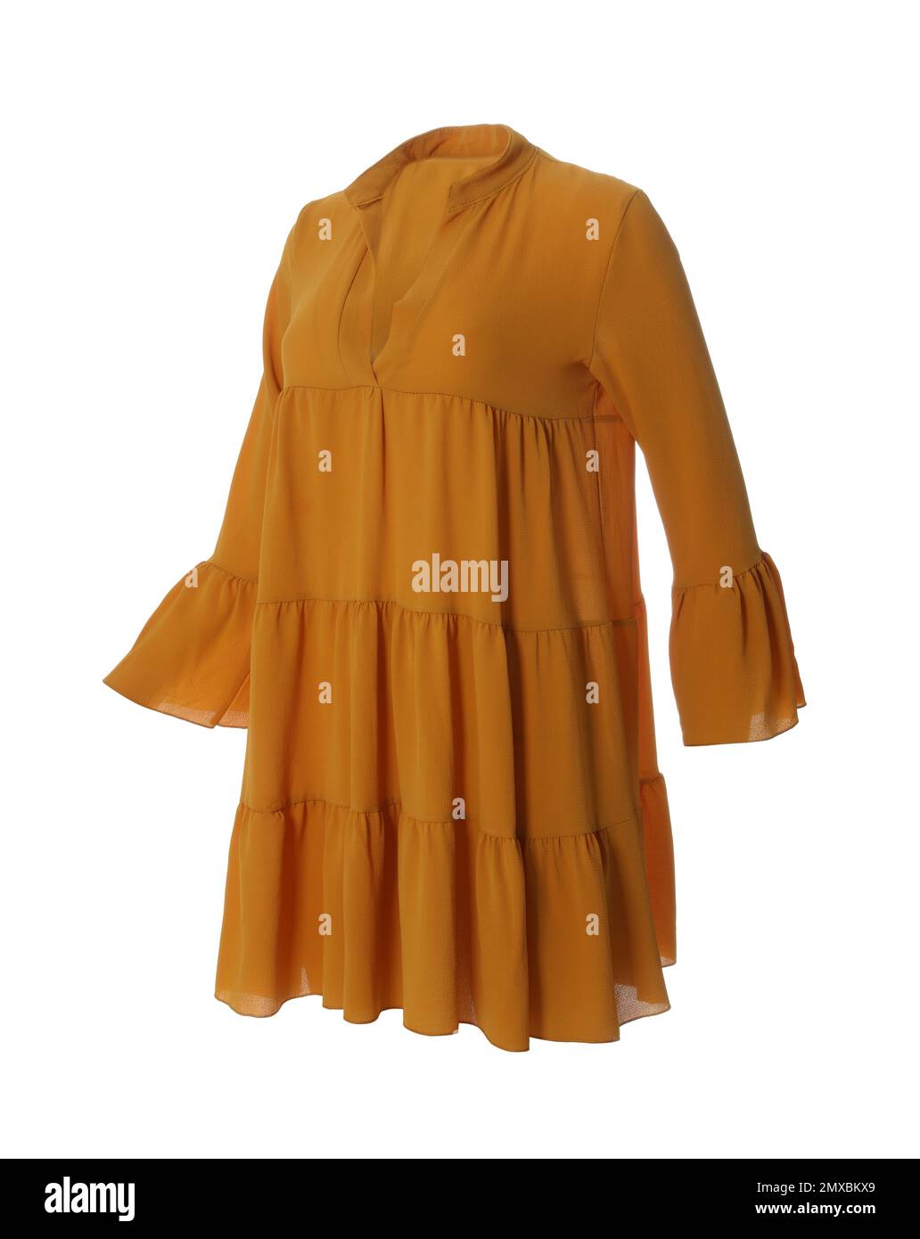 Short orange dress hi-res stock photography and images - Alamy