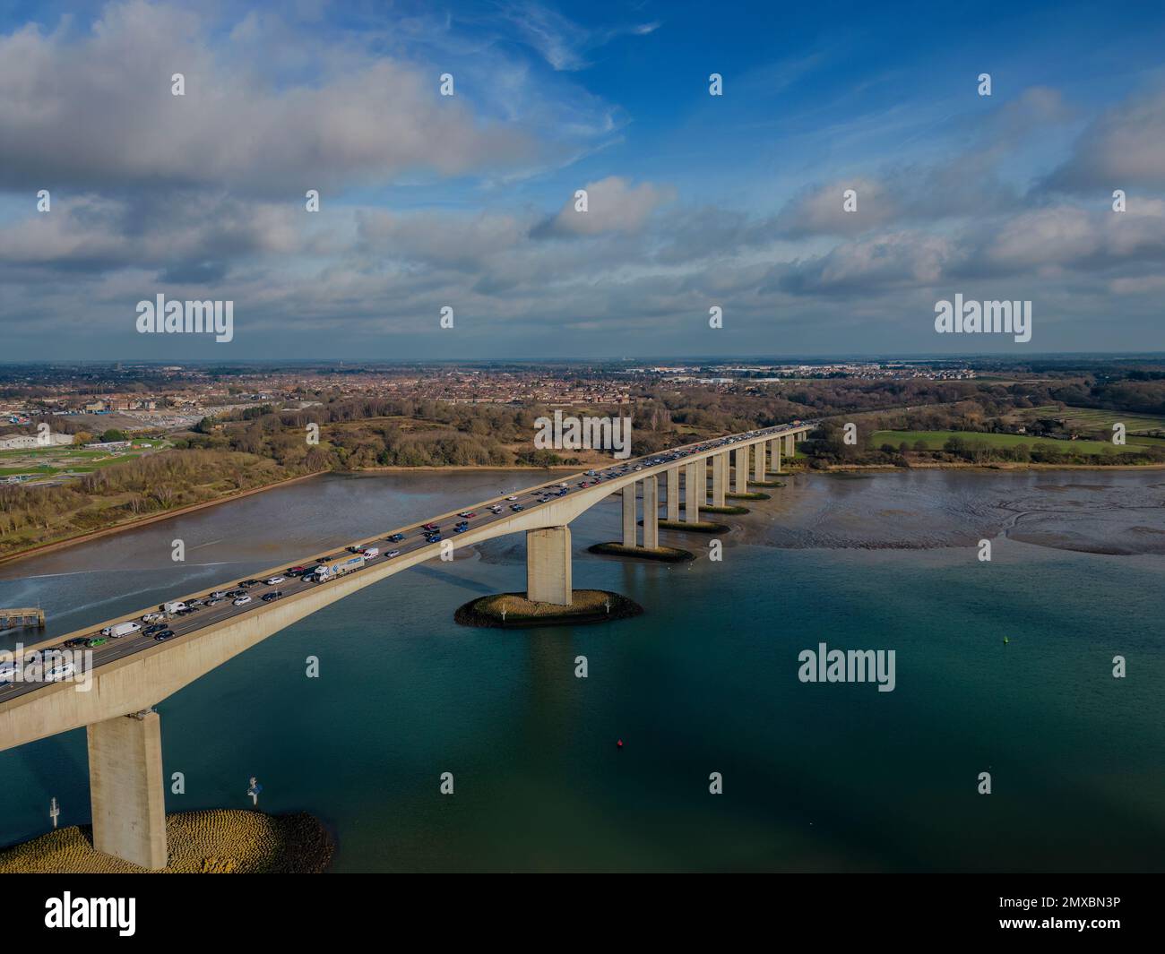 Country and a14 motorway hi-res stock photography and images - Alamy