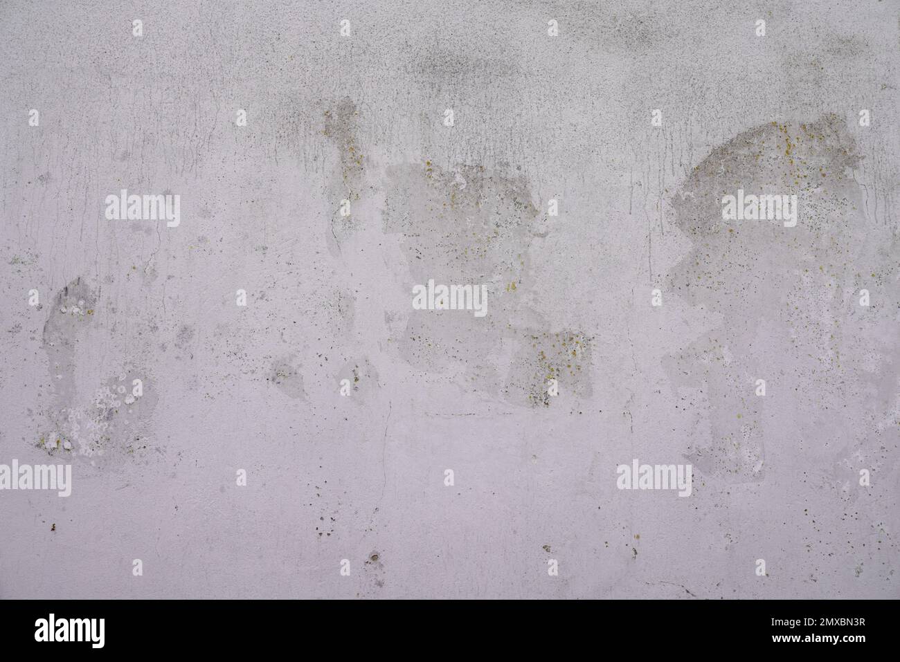 grey aged cement plaster wall of a house facade for use as a background ...