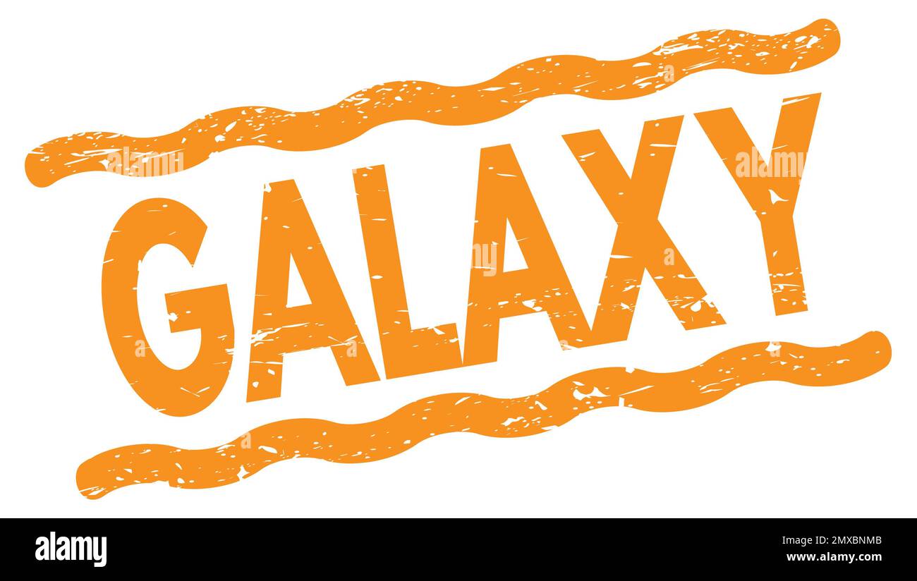 Galaxy text hi-res stock photography and images - Alamy