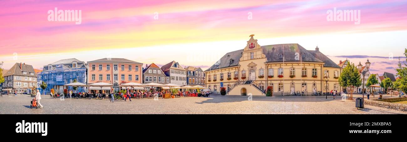 Old city of Lippstadt, Germany Stock Photo - Alamy