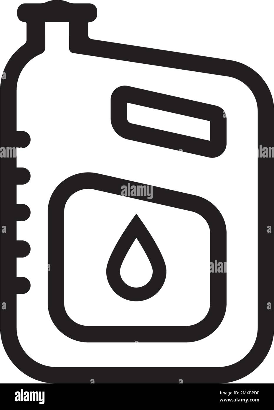 Oil canister icon, gasoline icons vector. Simple illustration of icon ...
