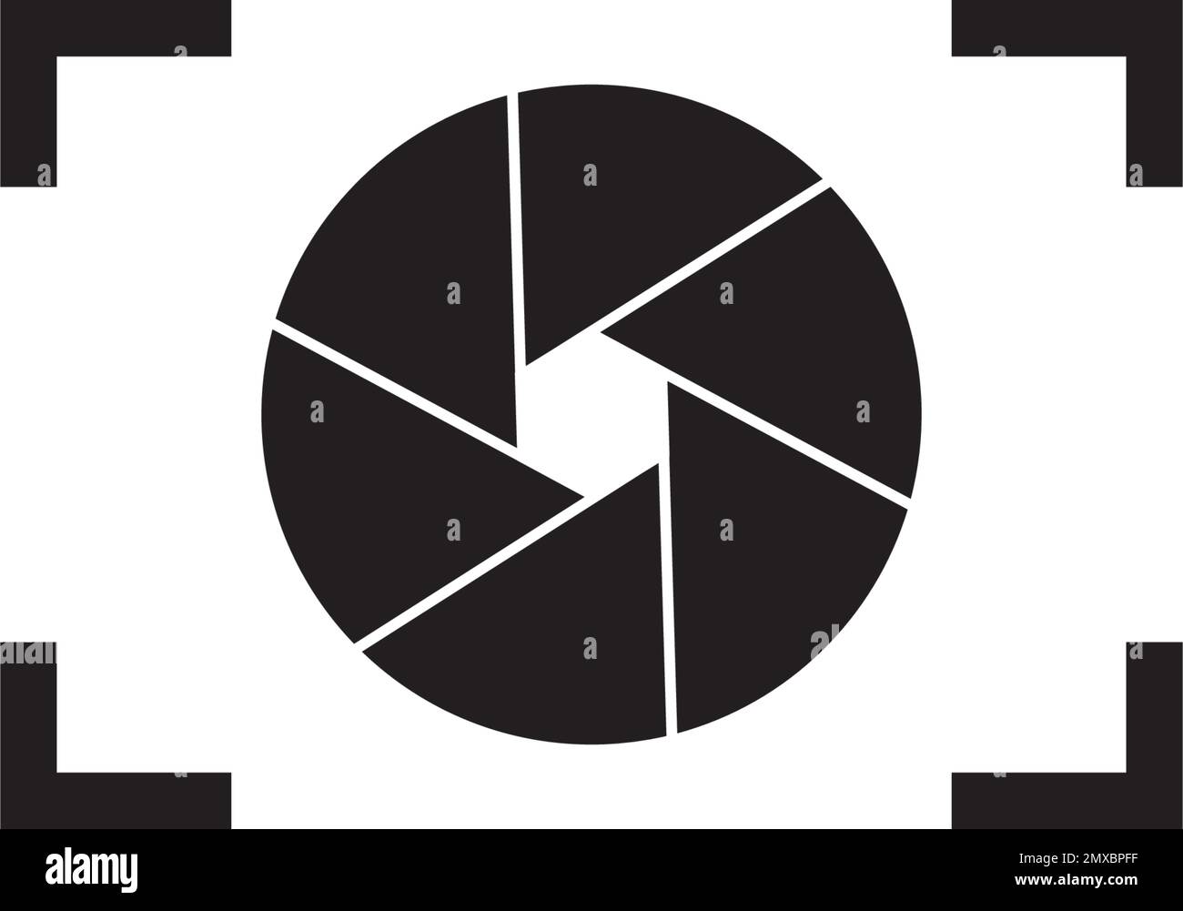 Camera lens icon vector design illustration Stock Vector Image & Art ...