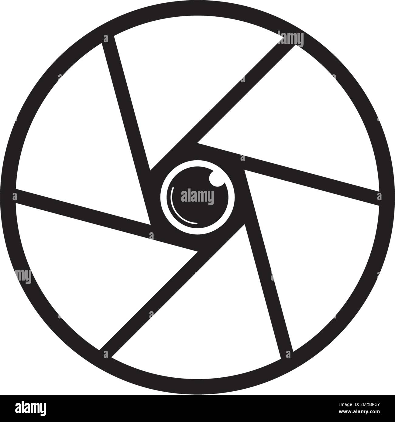 Camera lens icon vector design illustration Stock Vector Image & Art ...