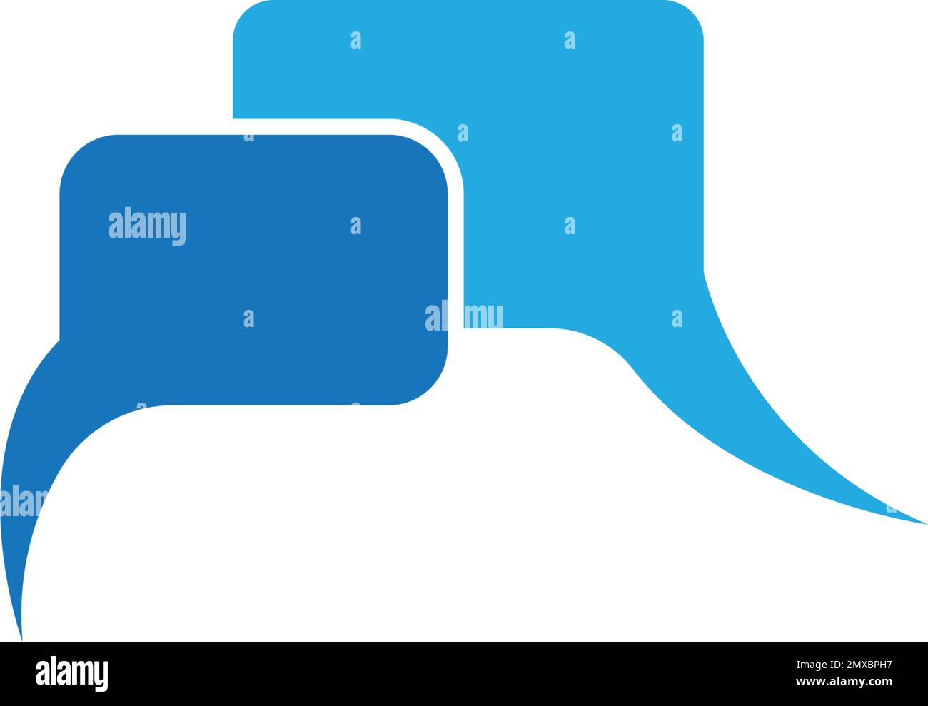 Speech bubble icon vector illustration logo design Stock Vector Image ...