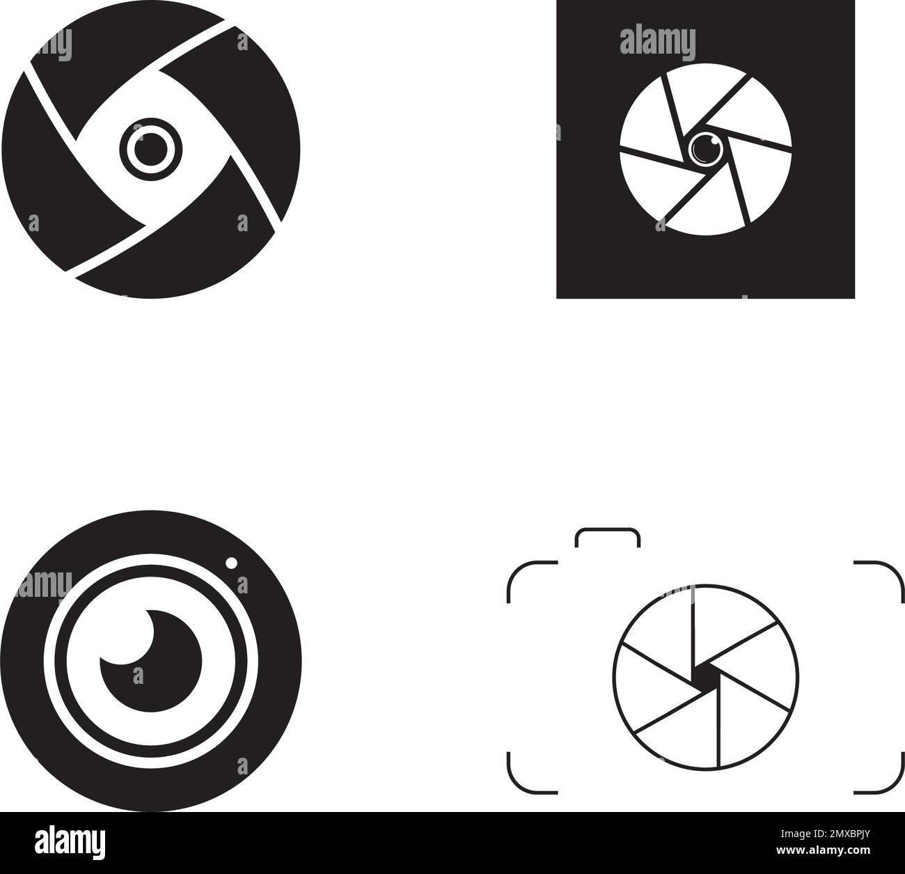 Camera lens icon vector design illustration Stock Vector Image & Art ...