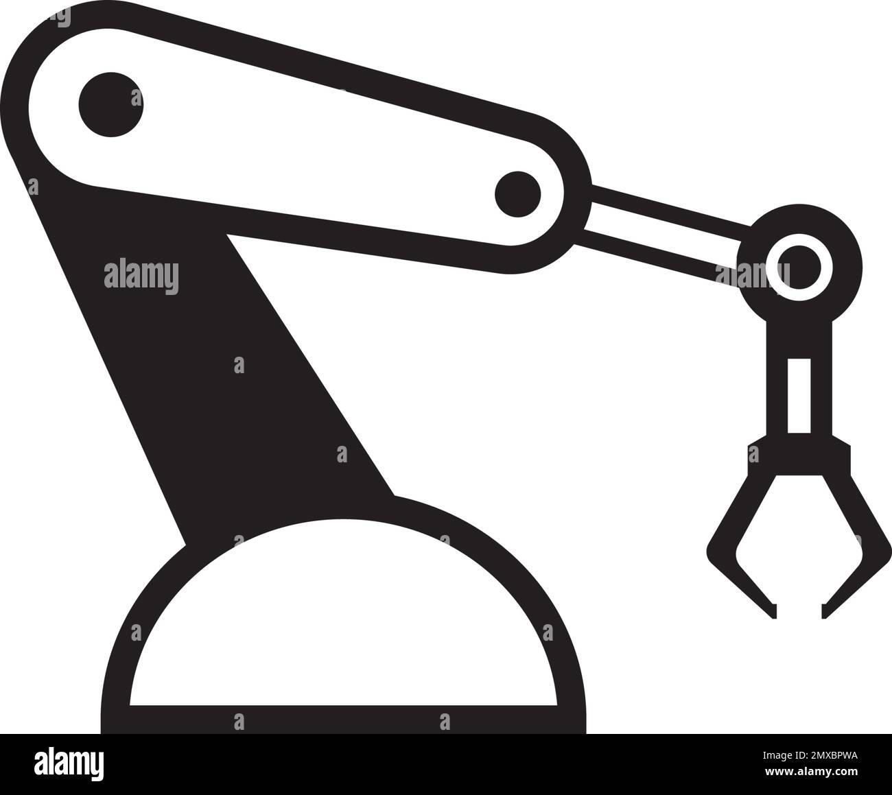 Industrial robot icon vector design,mechanical robot arm icon Stock Vector Image & Art - Alamy