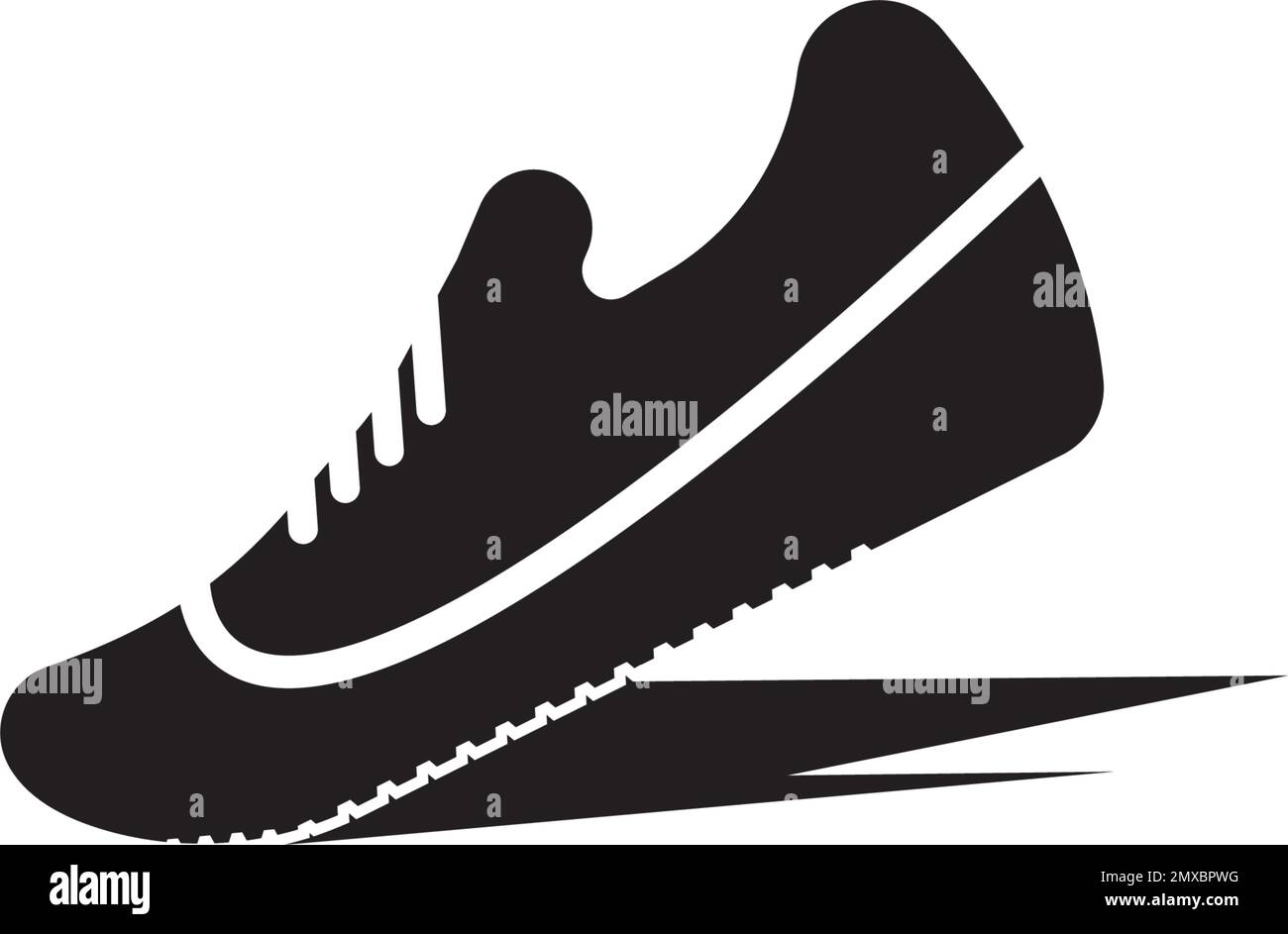 Shoes logo vector vectors Black and White Stock Photos & Images - Alamy