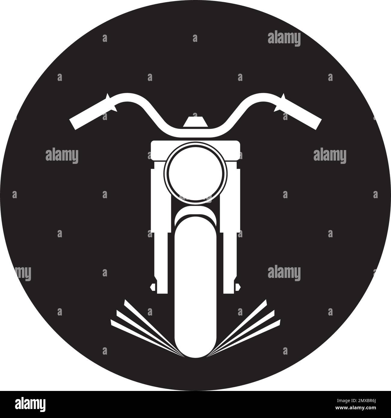 Motorcycle logo Black and White Stock Photos & Images - Alamy