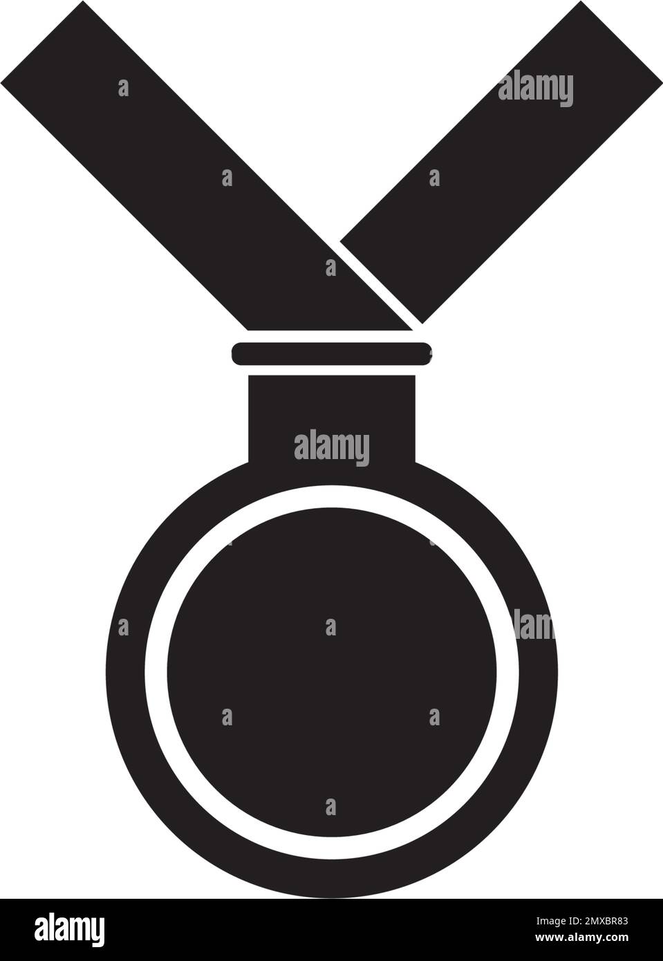 Medal icon vector illustration logo design Stock Vector Image & Art - Alamy