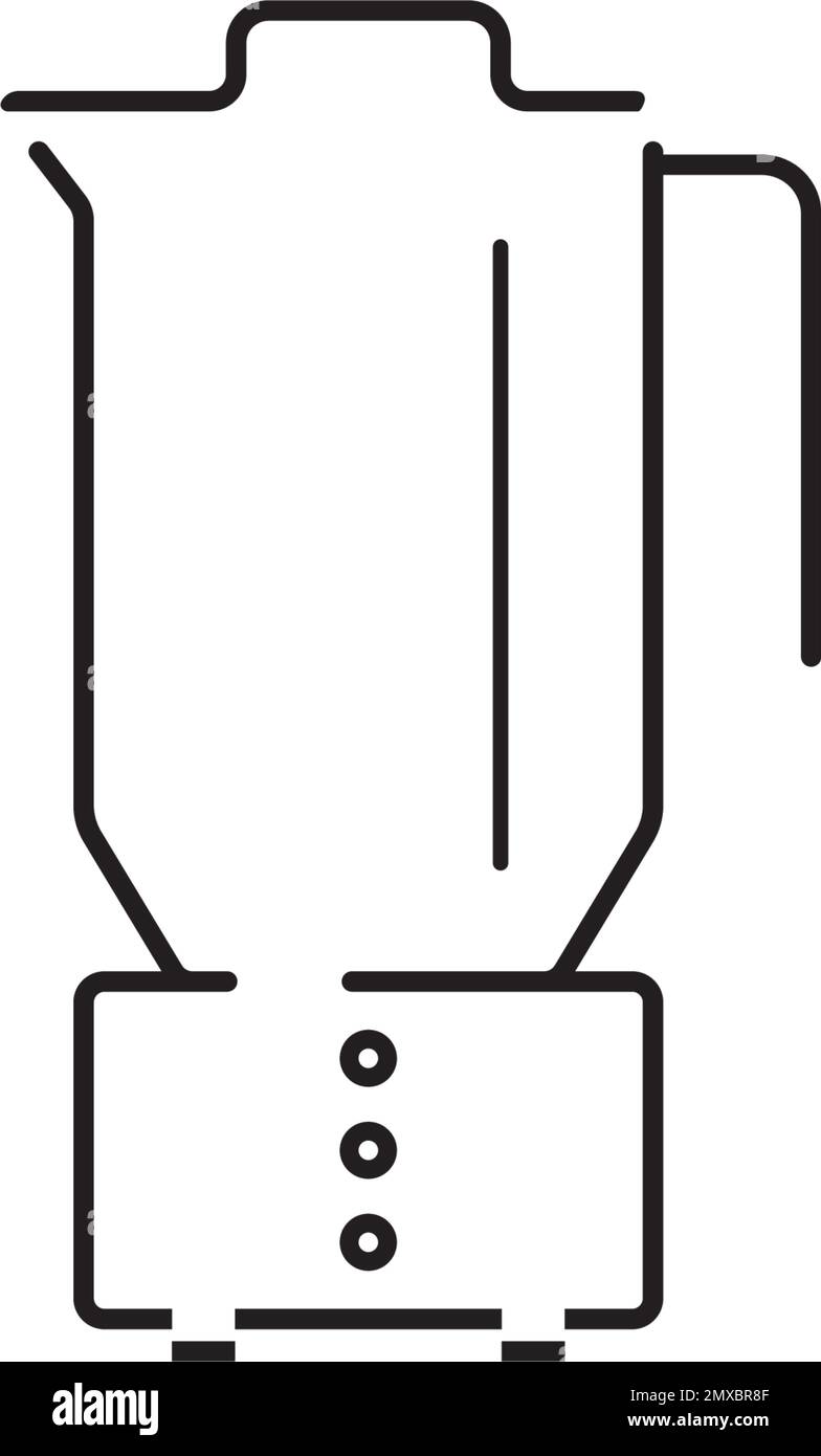 Blender vector icon symbol tool isolated logo design Stock Vector Image ...