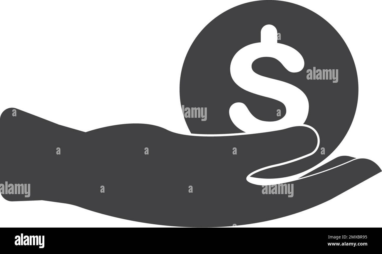 Donation vector icon,illustration logo design Stock Vector Image & Art ...